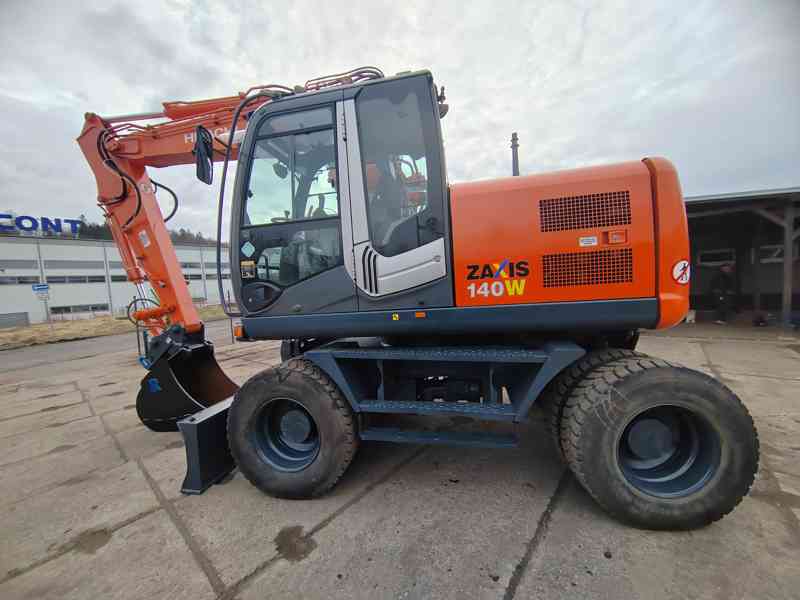 Kolový bagr 17T Hitachi ZX 140W-3 - bazar - Hyperinzerce.cz