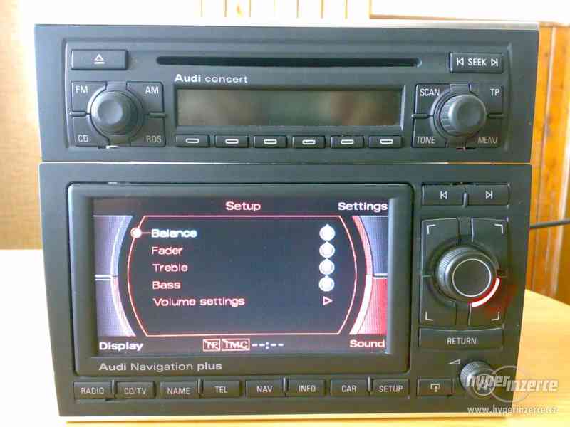 Audi A4 B7 Navigation Plus,Radio Concert. - bazar - Hyperinzerce.cz