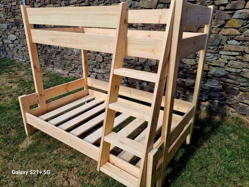 Nová Palanda ,patrová postel 90x120 x200 cm - bazar - Hyperinzerce.cz