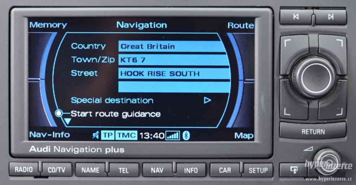 Audi Navigation Plus RNS-E 2018 DVD mapy - bazar - Hyperinzerce.cz