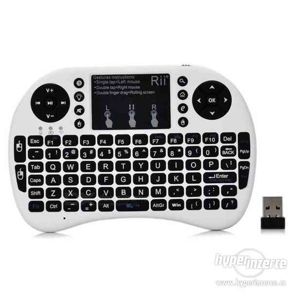 MINI KLÁVESNICE S BLUETOOTH-BÍLÁ - bazar - Hyperinzerce.cz