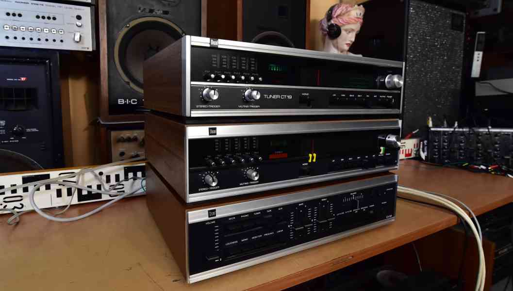 Dual CT 18, Dual CT 19 stereo tuner, Dual CV 120 zesilovač - bazar ...