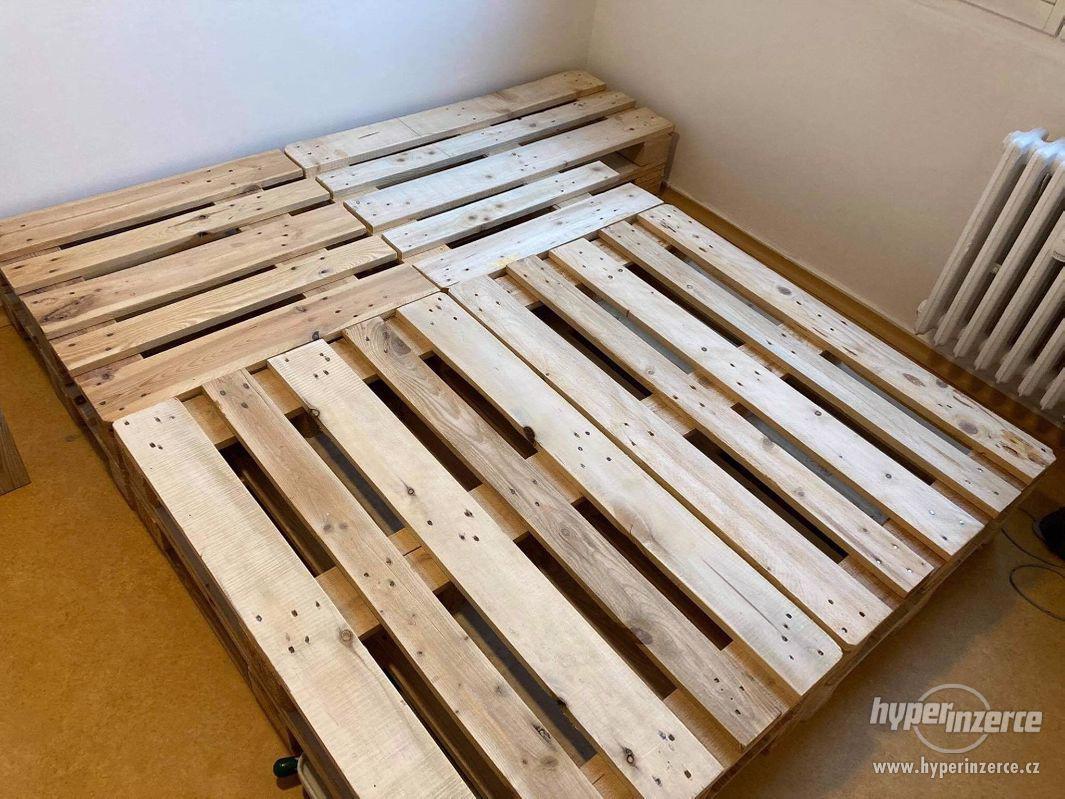 Paletová postel - bazar - Hyperinzerce.cz