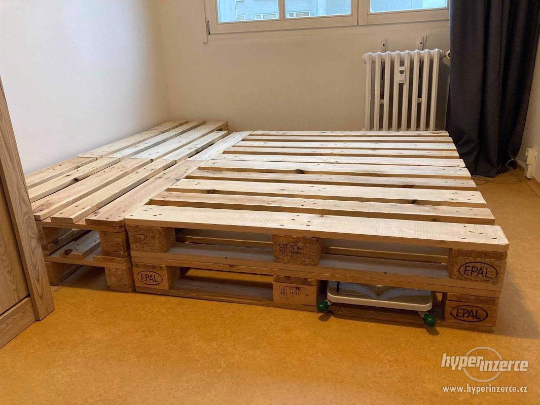 Paletová postel - bazar - Hyperinzerce.cz