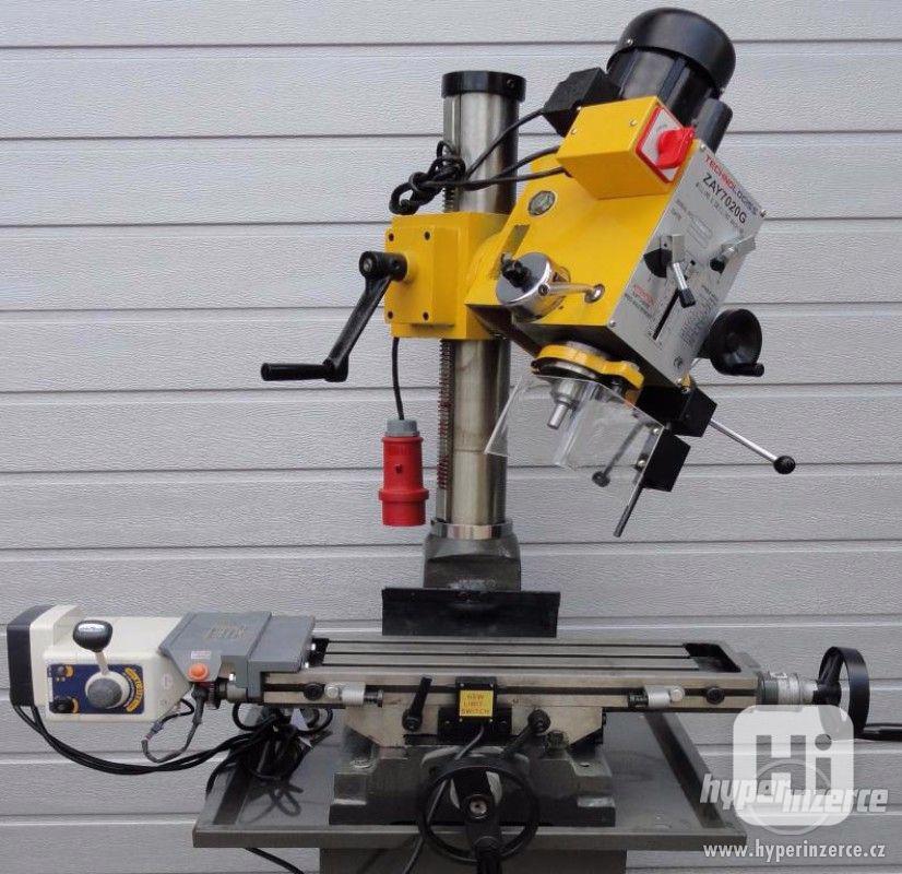STROJNÍ PRŮMYSLOVÁ VRTAČKO-FRÉZKA 7020 G - bazar - Hyperinzerce.cz
