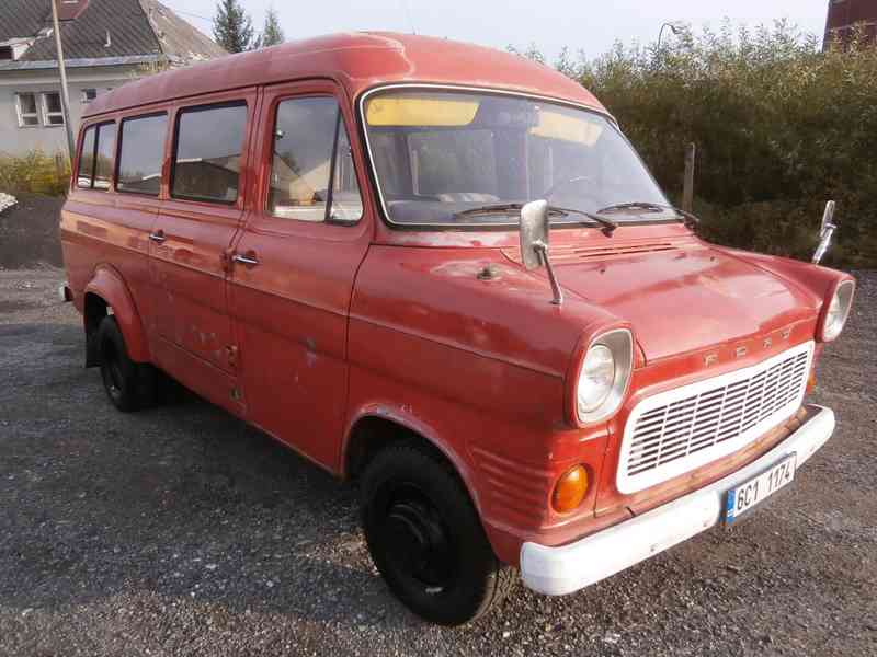 FORD TRANSIT MK1, BUS, VETERÁN, 9 míst, DPH - bazar - Hyperinzerce.cz
