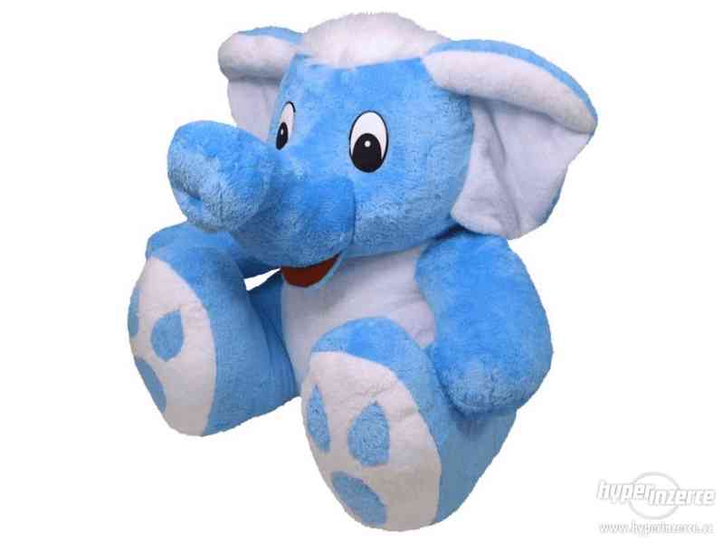Velký plyšový slon - bazar - Hyperinzerce.cz