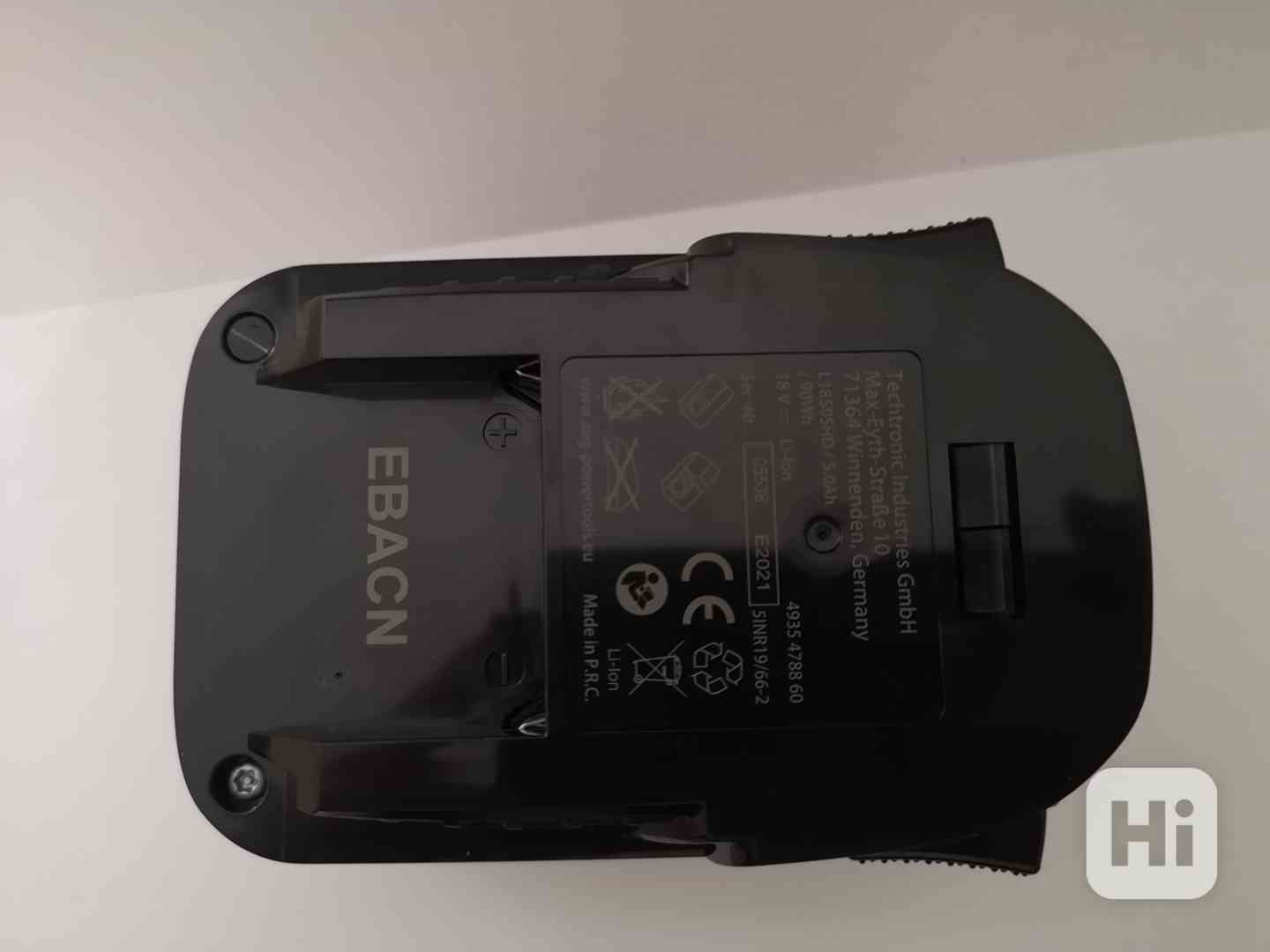 AEG 18V Prolithium-ion HD 5.0Ah - originál - L1850SHD - Nový - bazar ...