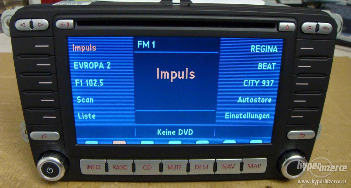 VW GPS navi Passat B7,Golf 5,6 chrom - bazar - Hyperinzerce.cz