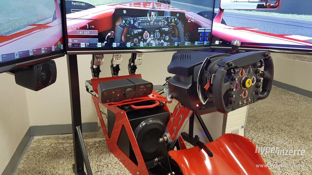 F1 trenažér / simulátor / sim racing rig - bazar - Hyperinzerce.cz