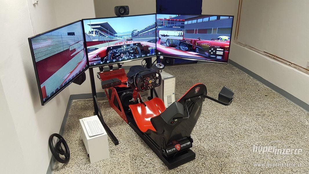 F1 trenažér / simulátor / sim racing rig - bazar - Hyperinzerce.cz