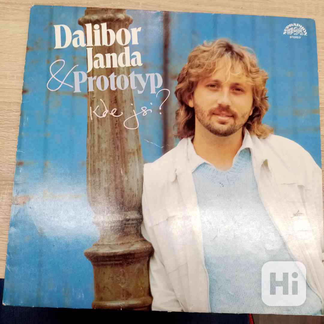 LP Dalibor Janda & Prototyp: Kde jsi? 1987, stav NM - bazar ...