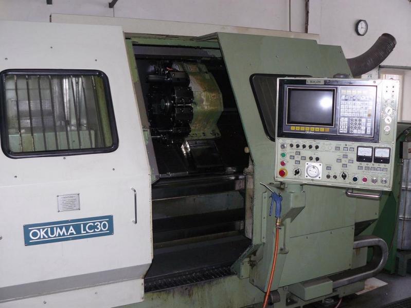 CNC soustruh OKUMA LC 30 - bazar - Hyperinzerce.cz