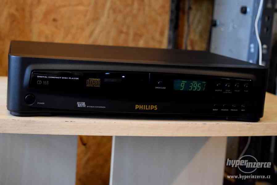 PHILIPS CD 163 PĚKNÝ A VÝBORNÝ CD PŘEHRÁVAČ ! - bazar - Hyperinzerce.cz