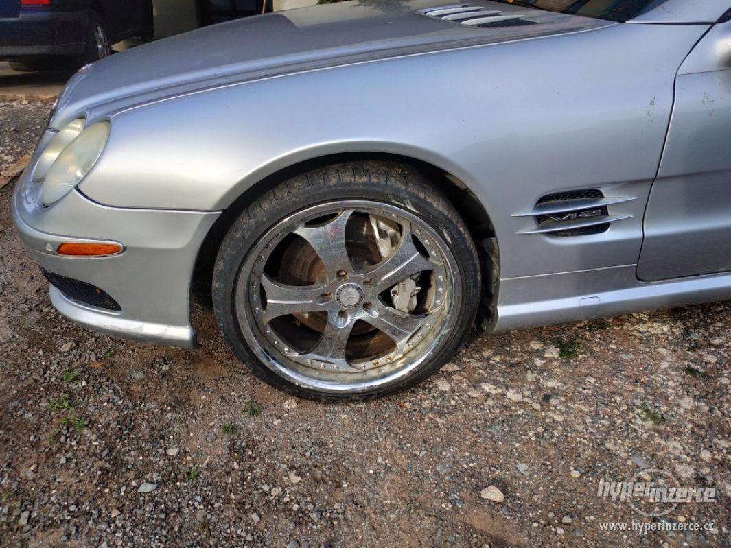 mercedes w230 sl 600 - 2005 v12 biturbo 500 koni - bazar - Hyperinzerce.cz