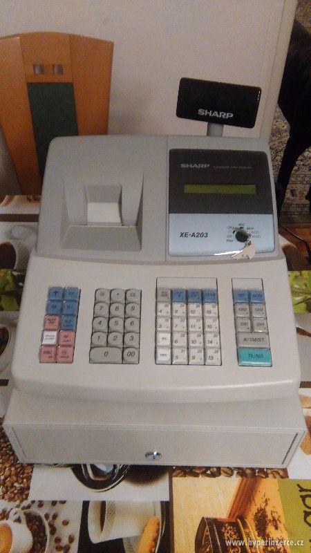 Prodám registrační pokladnu Sharp XE-A203 - bazar - Hyperinzerce.cz