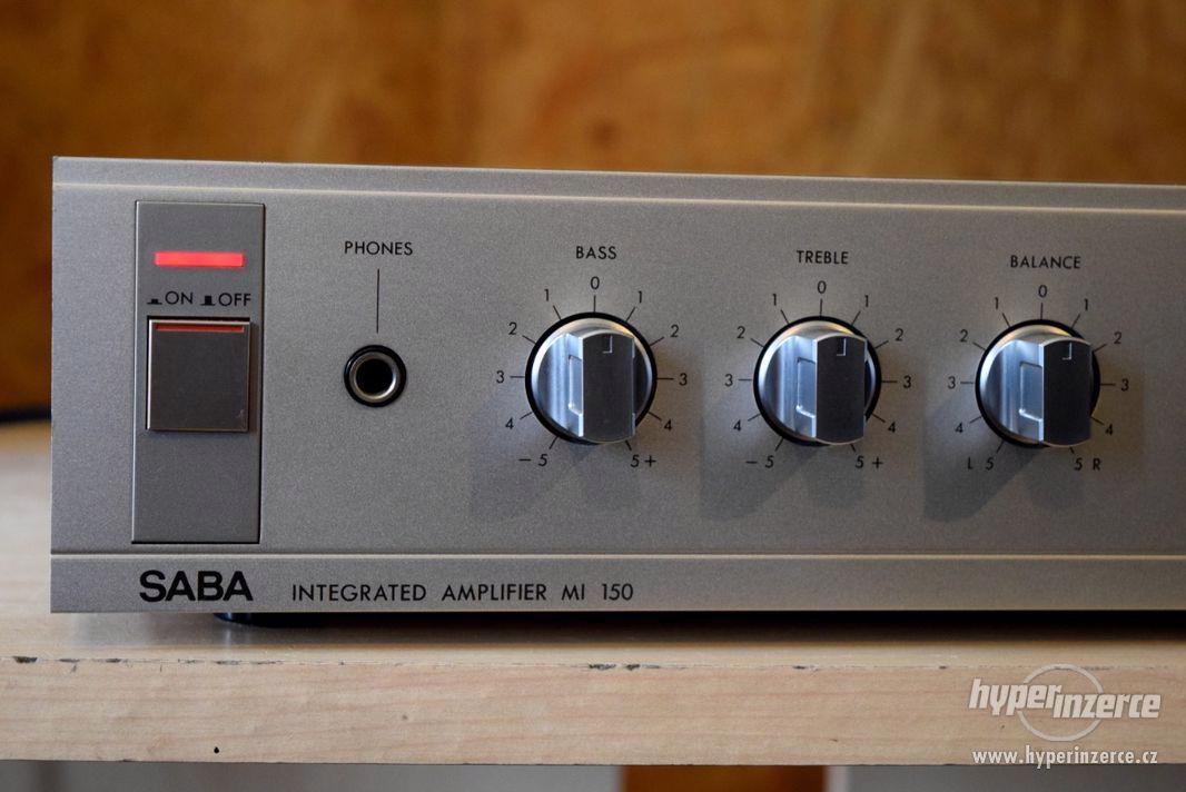 SABA MI 150 VÝBORNÝ STEREO ZESILOVAČ !! - bazar - Hyperinzerce.cz