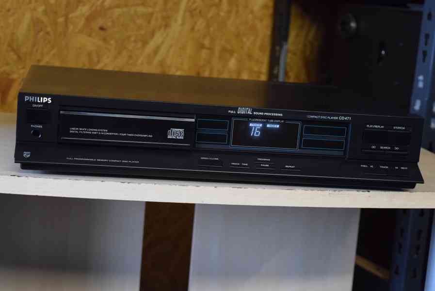 PHILIPS CD 471 VINTAGE CD PŘEHRÁVAČ TDA1541 !! - bazar - Hyperinzerce.cz