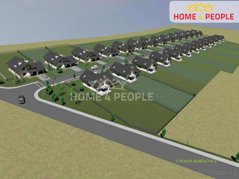 Výstavba domu s pozemkem Markéta 4+kk, 115m2 s pozemkem 1136 m2 (č.19) Bořenovice u Holešova ...