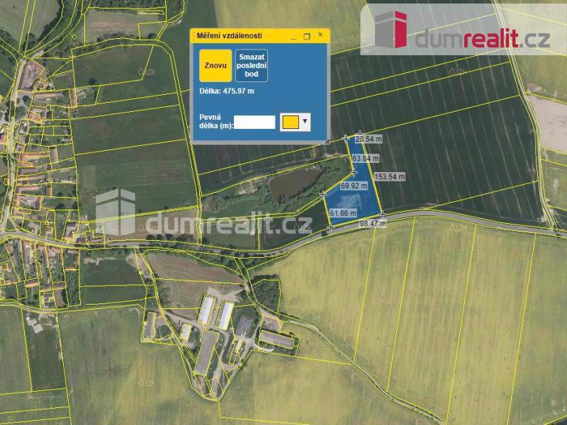 Prodej, pozemek, 9.632 m2, k.ú. Čičenice - bazar - Hyperinzerce.cz
