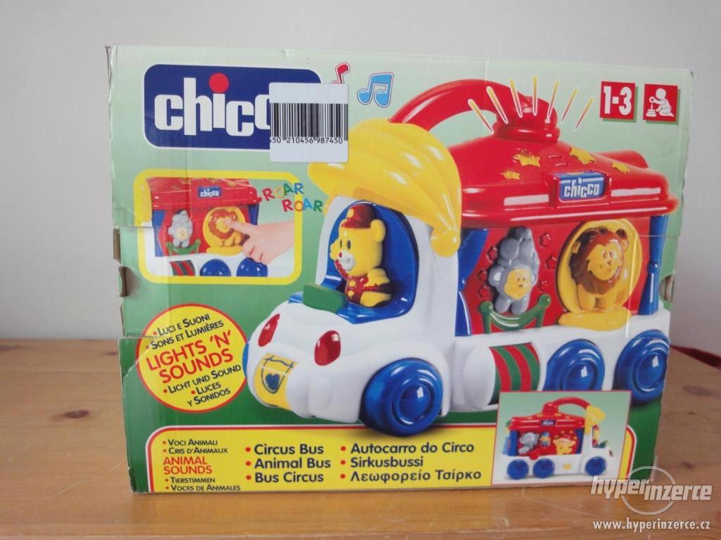 Chicco autobus cirkus od 1 do 3 let - bazar - Hyperinzerce.cz