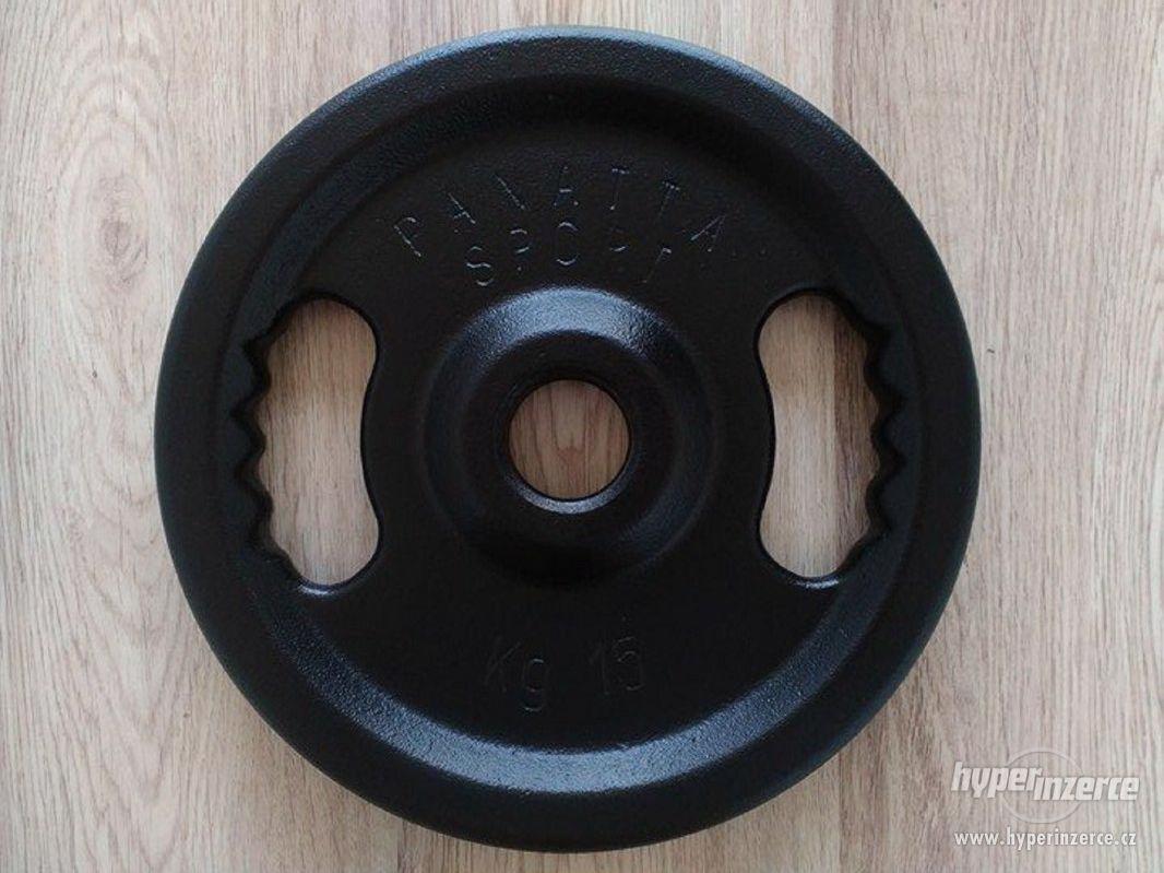 závaží na činky PANATTA a TOPSPORT - NOVÉ ZÁVAŽÍ - bazar - Hyperinzerce.cz