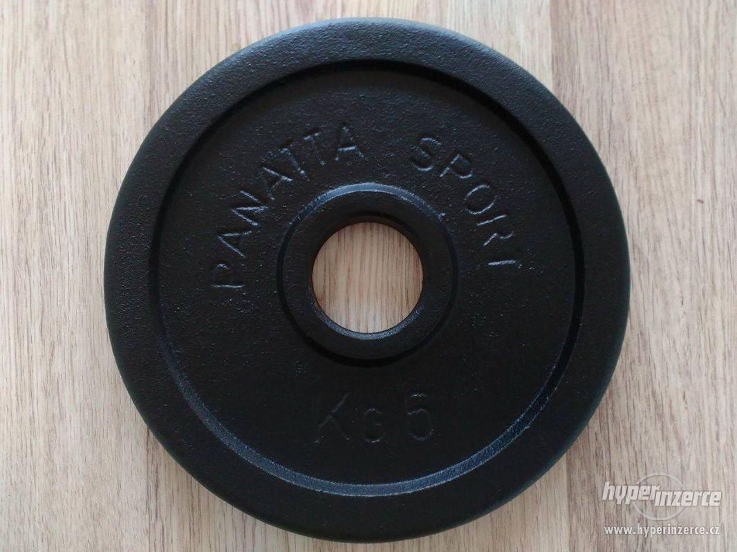 závaží na činky PANATTA a TOPSPORT - NOVÉ ZÁVAŽÍ - bazar - Hyperinzerce.cz