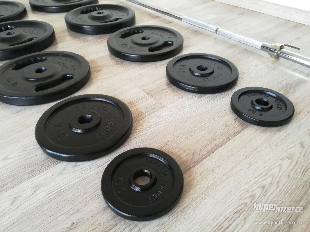 závaží na činky PANATTA a TOPSPORT - NOVÉ ZÁVAŽÍ - bazar - Hyperinzerce.cz