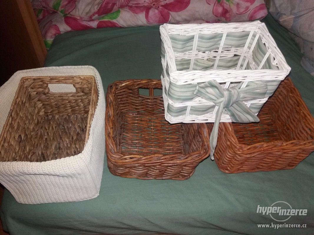 RATANOVÉ KOŠÍKY - bazar - Hyperinzerce.cz