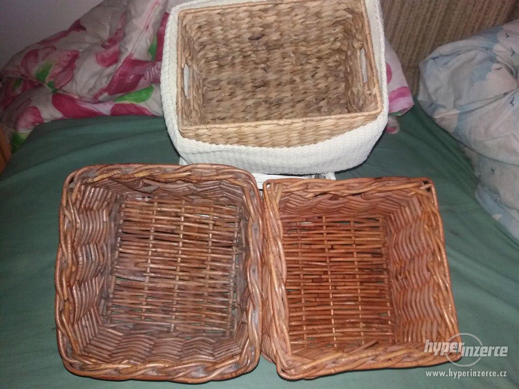 RATANOVÉ KOŠÍKY - bazar - Hyperinzerce.cz