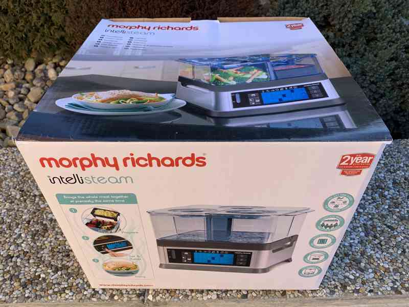 Parní hrnec Morphy Richards 48780 Intelli Steam - bazar - Hyperinzerce.cz