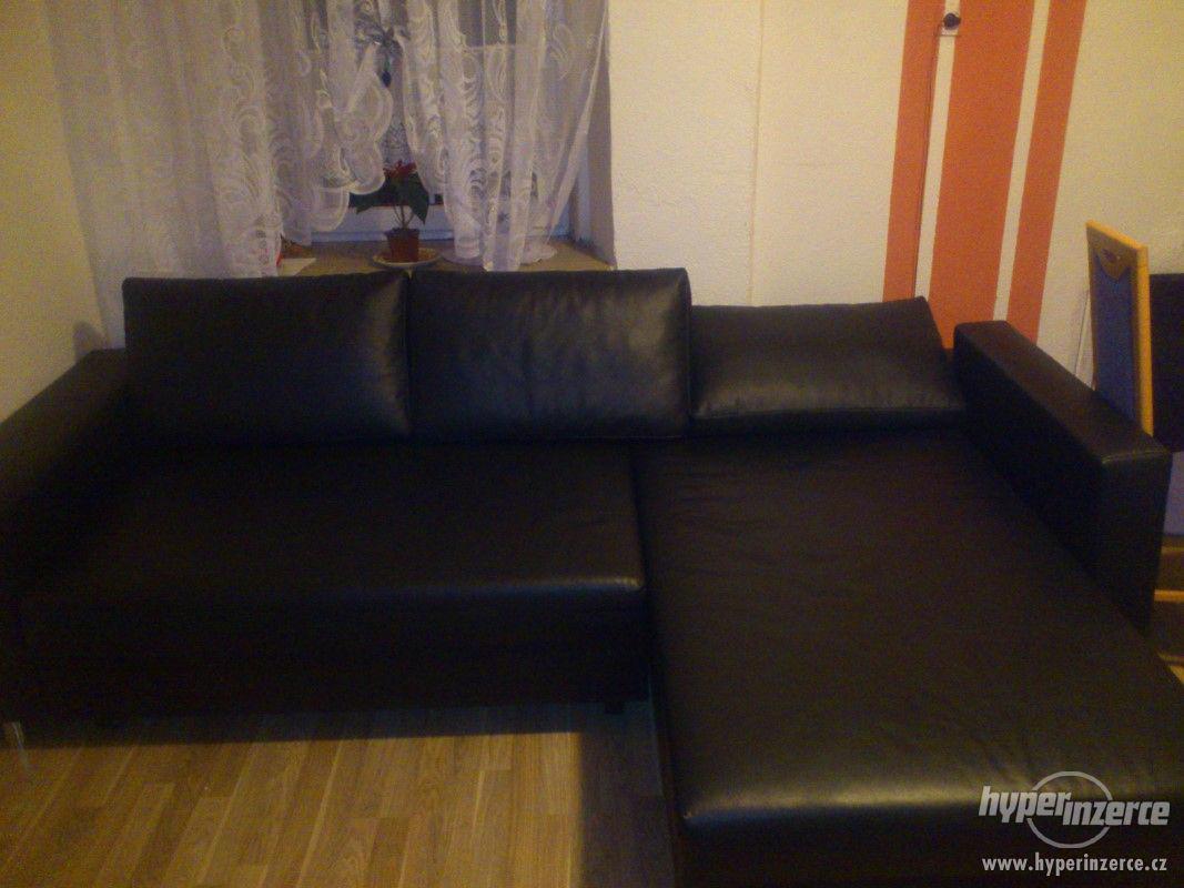 Kožená sedačka - bazar - Hyperinzerce.cz