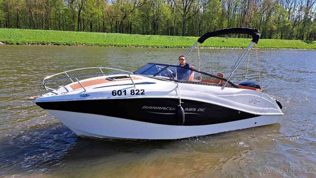 Motorová loď Barracuda 585 DC + Mercury 115 EFI - bazar - Hyperinzerce.cz
