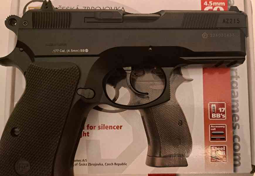 Vzduchovka ASG CZ 75D Compact CO2 4.5mm - bazar - Hyperinzerce.cz