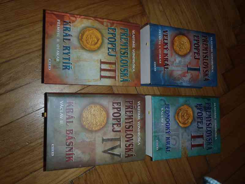 Vlastimil Vondruška Přemyslovská epopej I až IV - bazar - Hyperinzerce.cz