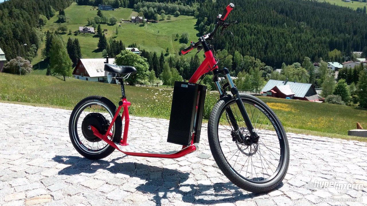 Elektro koloběžka Pepe Bike 1kW, 20,3Ah, dojezd až 100km - bazar ...