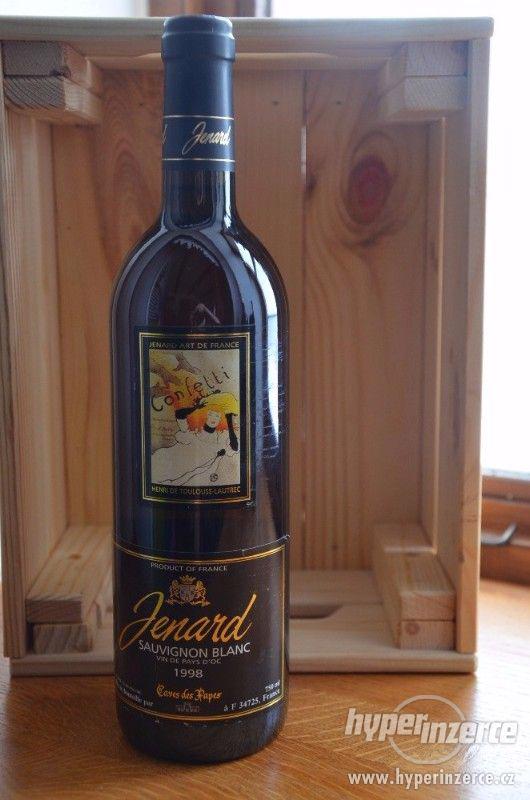 Archivní vína JENARD - bazar - Hyperinzerce.cz