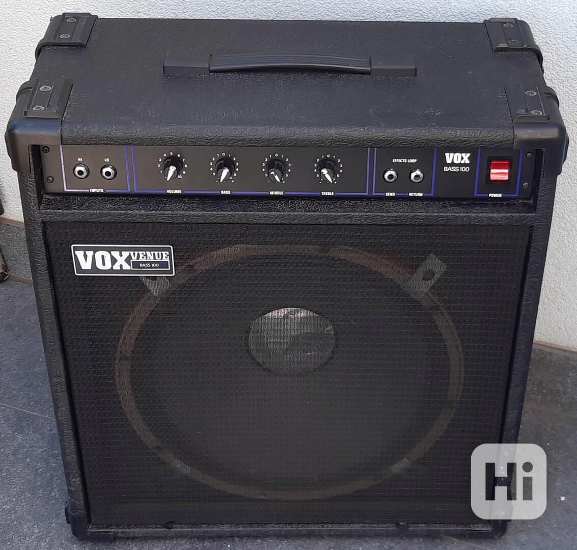 VOX VENUE BASS 100 COMBO VINTAGE BASS GUITAR AMP 100W 1984 - bazar ...