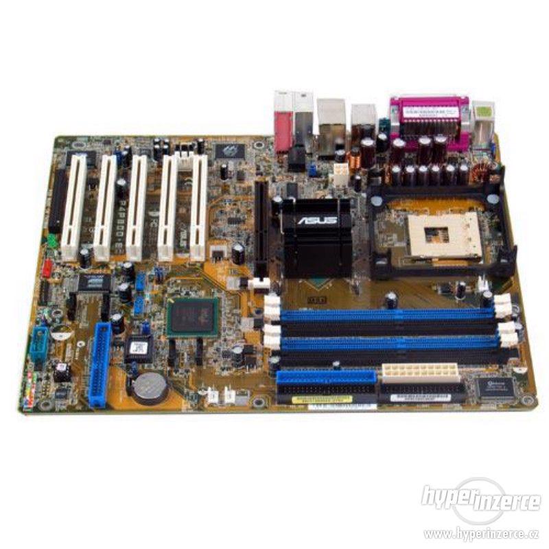 ASUS P4P800-E Deluxe, i865PE, Socket 478, FSB 800, Dual 400 - bazar ...