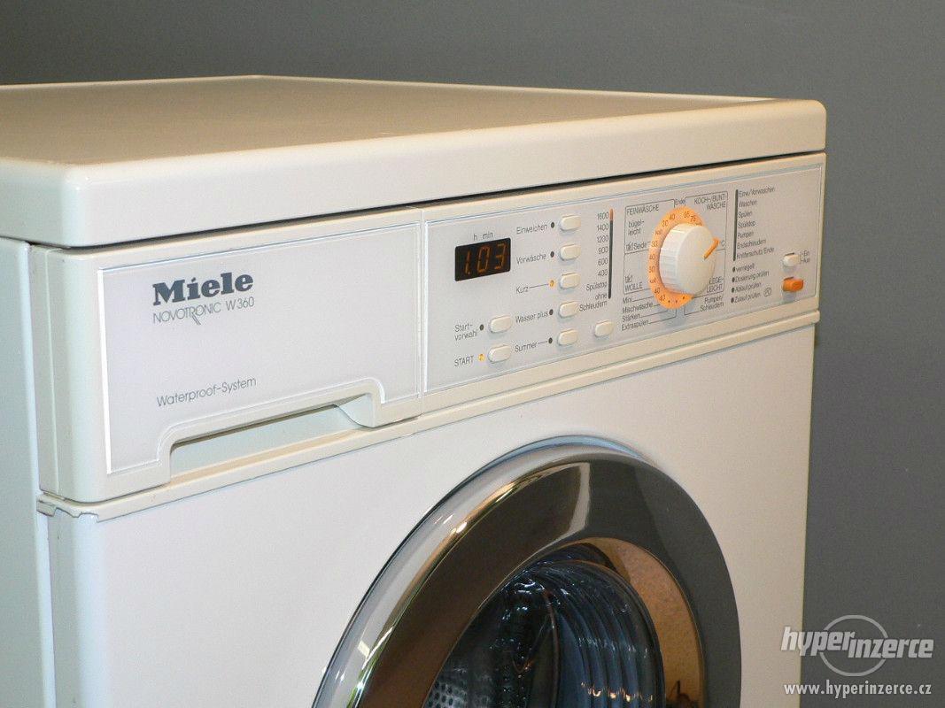 Pračka Miele W 360 - 1600 otáček - bazar - Hyperinzerce.cz