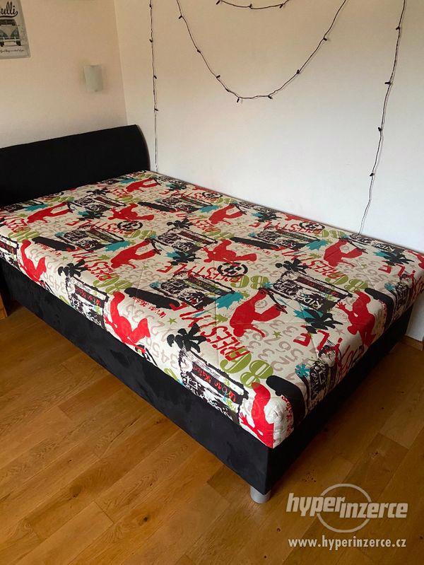 Čalouněná postel 120/200 - bazar - Hyperinzerce.cz
