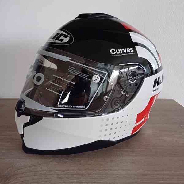 Silniční přilba HJC C70 Curves MC1 - bazar - Hyperinzerce.cz