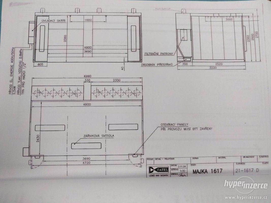 Lakovací box - komaxitovna - bazar - Hyperinzerce.cz