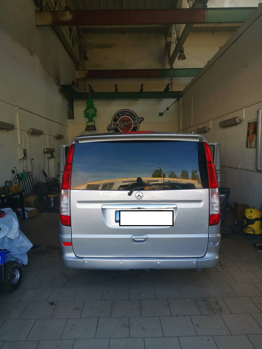 kridlo spoiler tuning mercedes benz vito 2 II W639 - bazar ...