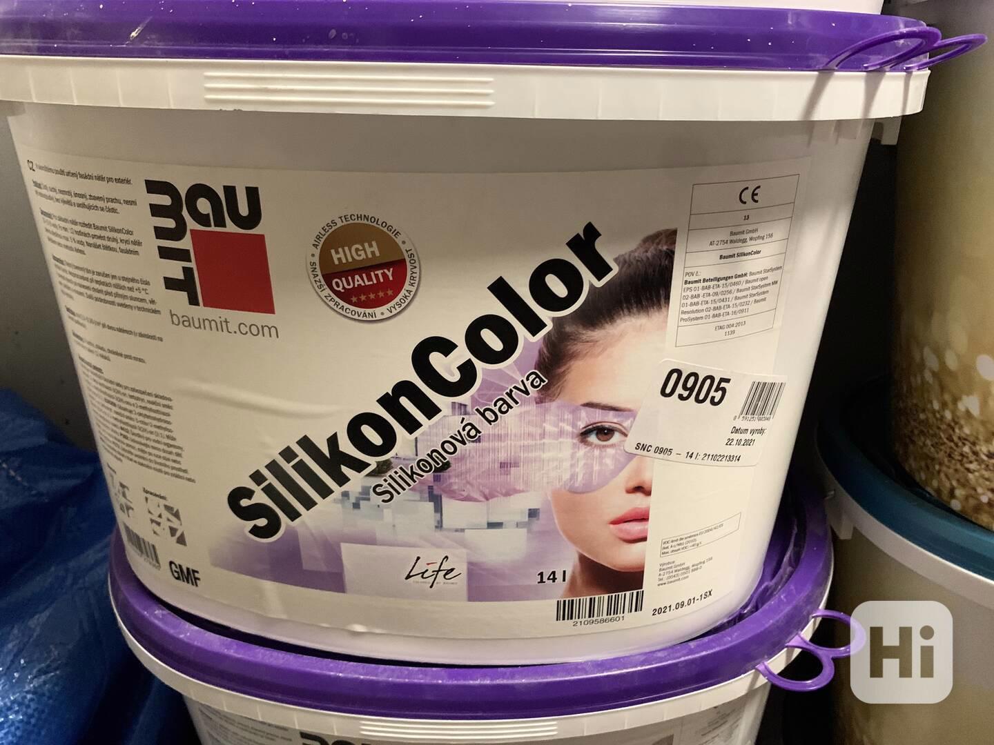 Silikonová barva Baumit SilikonColor ŠEDÁ: 0905 - 14l - bazar ...