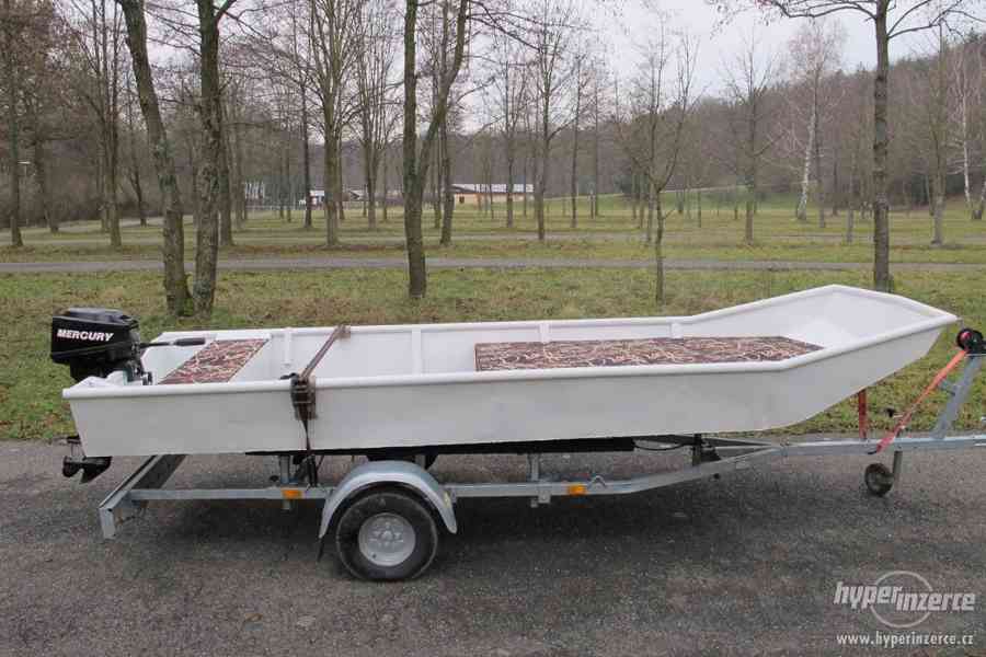 Nová Hliníková rybárska a loď "JON" - bazar - Hyperinzerce.cz