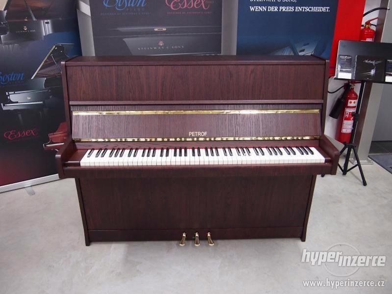 Piano Petrof, záruka 5 let - bazar - Hyperinzerce.cz
