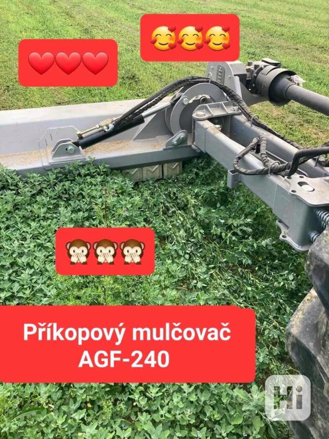 DCSK profi tech - Jansen AGF-240 - 240cm příkopový mulčovač - bazar - Hyperinzerce.cz