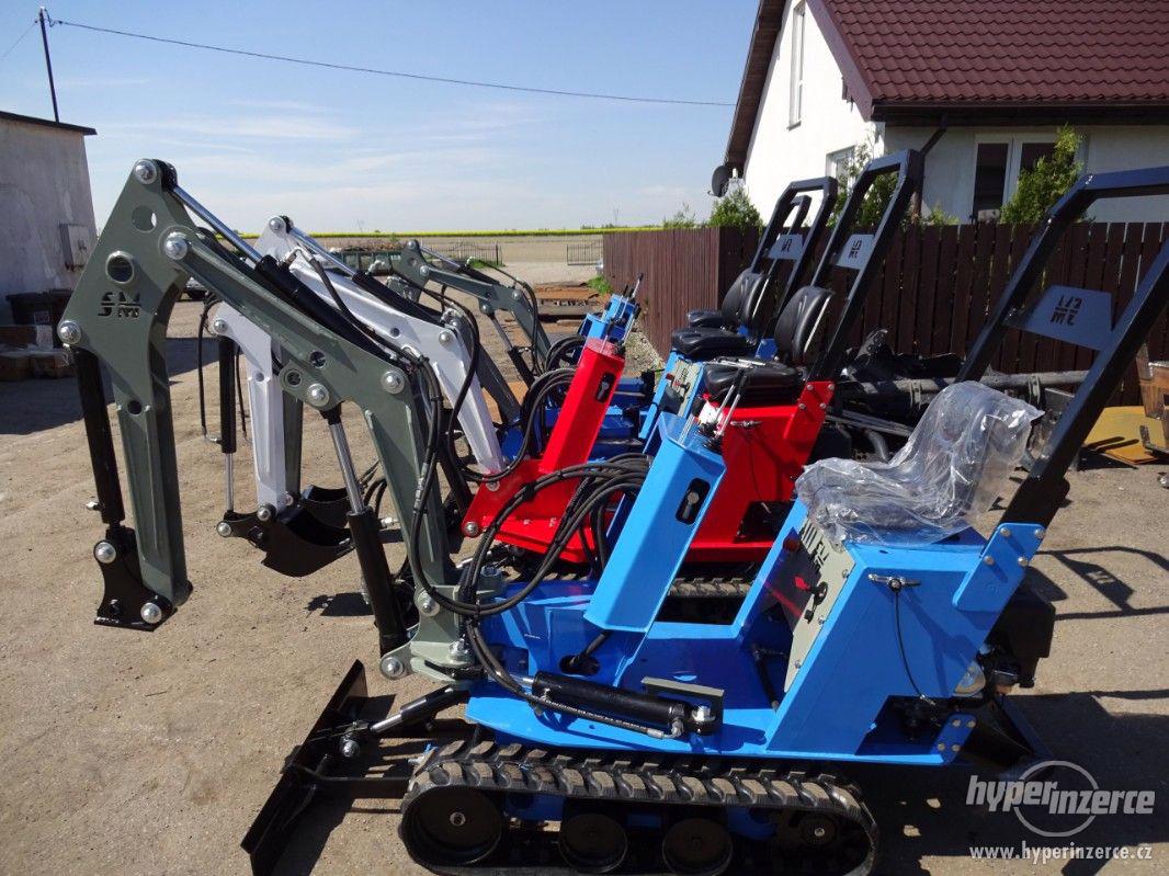 Mini bagr otoč 360° - bazar - Hyperinzerce.cz