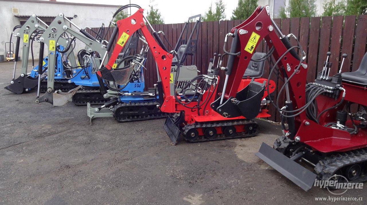 Mini bagr otoč 360° - bazar - Hyperinzerce.cz